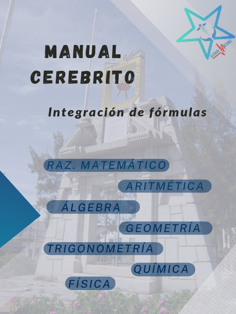 Esquema de Fórmulas_unc | PDF | Ecuaciones | Trigonometría