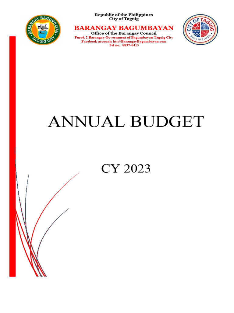 2023 Appropriation Checklist | PDF | Budget | Expense