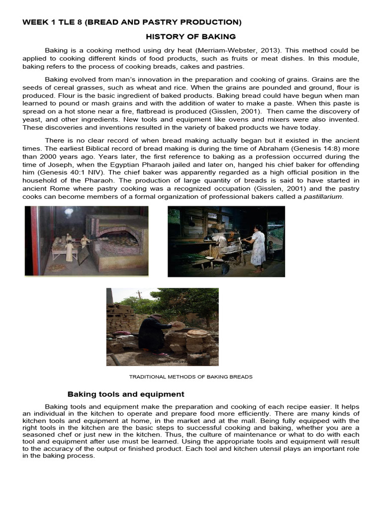 Handouts BPP | PDF | Baking | Dutch Oven