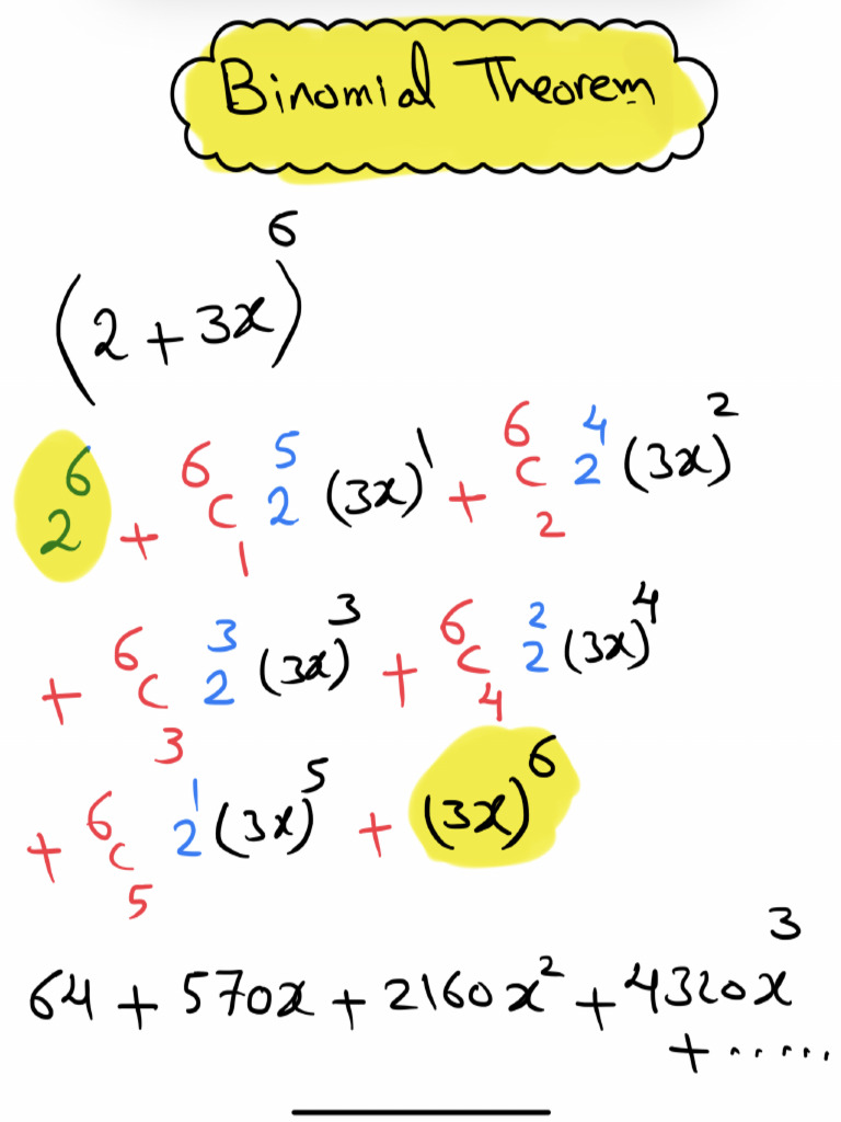Binomial Theorem Pdf