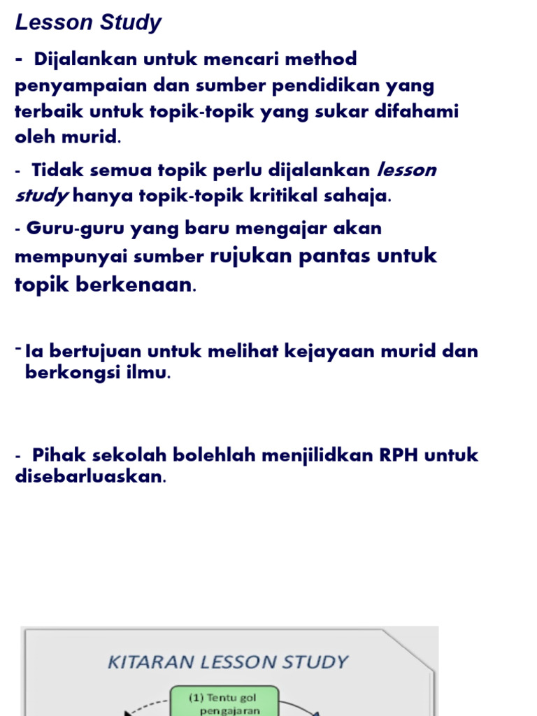 Bahan Lesson Study | PDF