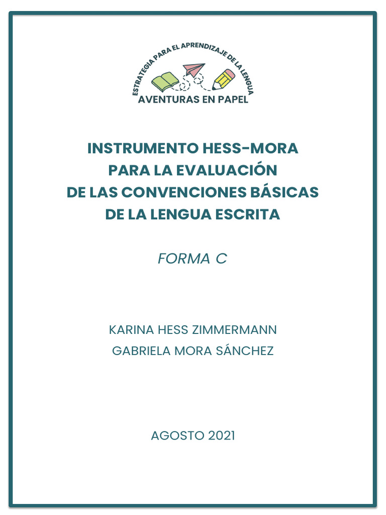 ICE Forma C | PDF | Sílaba | Puntuación