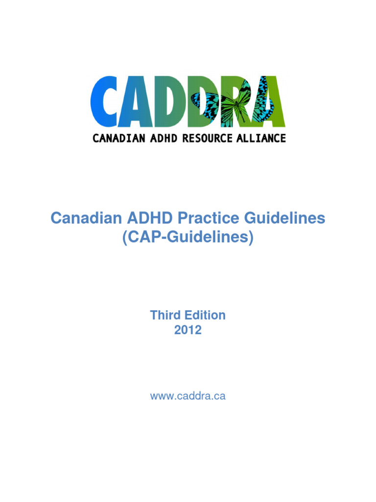 ADHD Practice Guidelines | PDF | Attention Deficit Hyperactivity ...