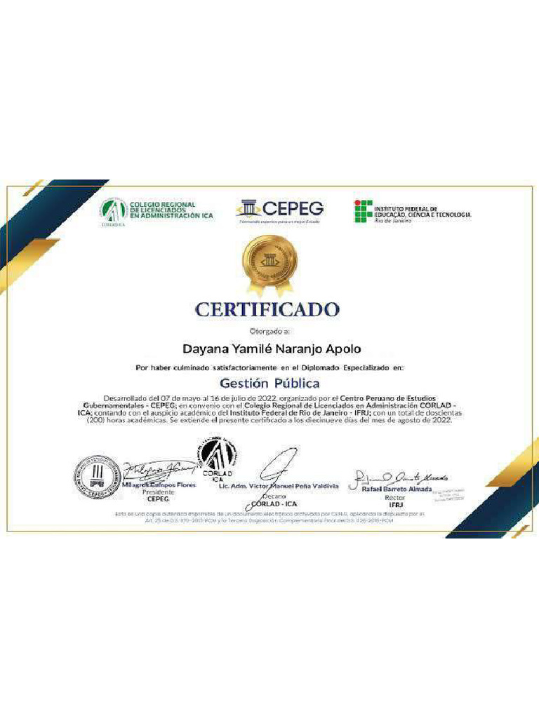 Diplomado Gestion Publica | PDF