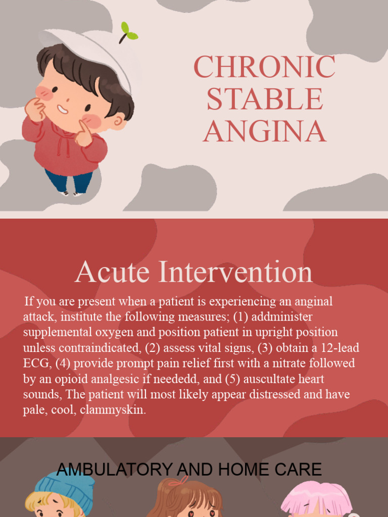 Chronic Stable Angina | PDF