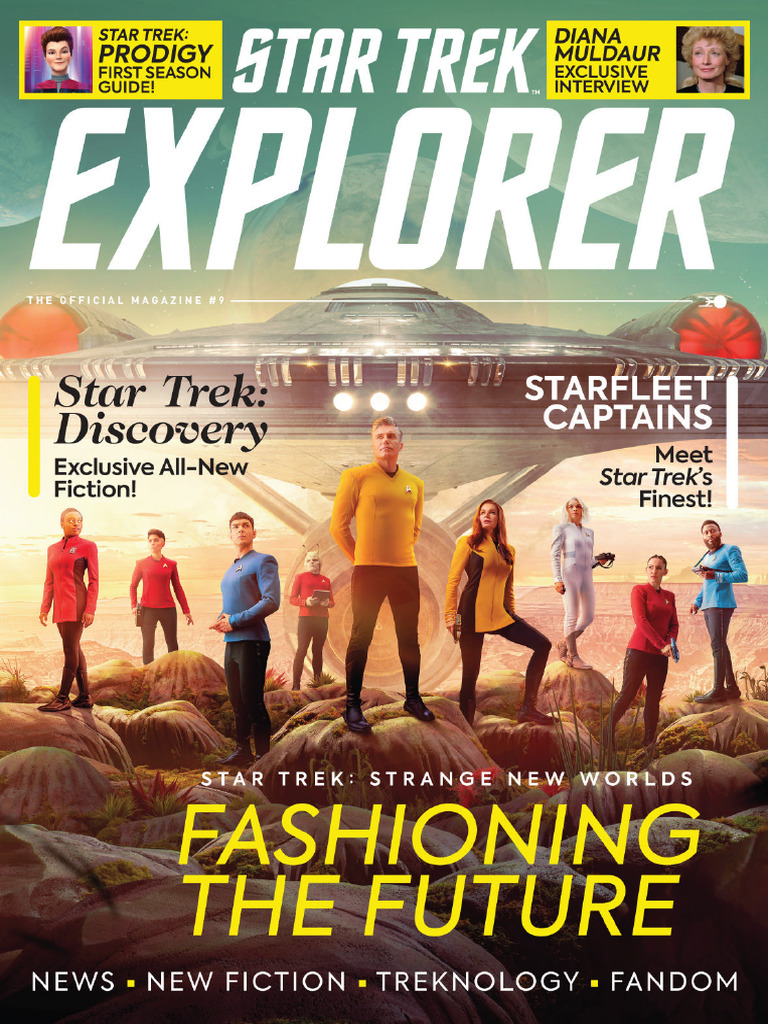 Star Trek Explorer I9 Winter 2023 | PDF | Star Trek | James T. Kirk