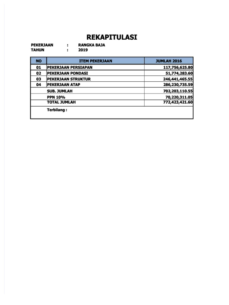 PDF Rab Rangka Baja Compress | PDF