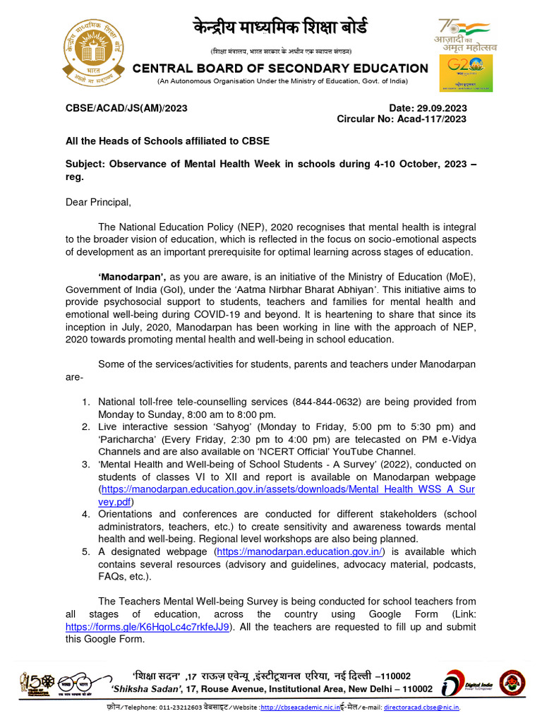 117 Circular 2023 | PDF