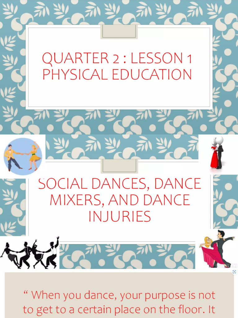 PE 9 Quarter 2 Lesson 1 | PDF