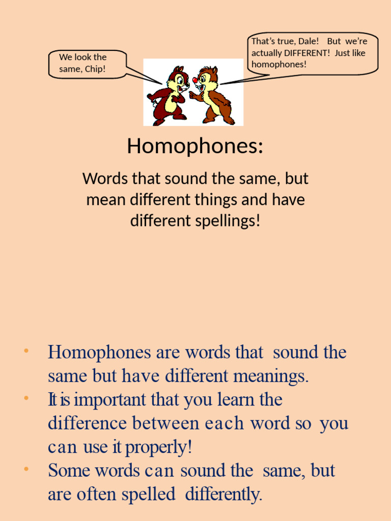 Homophones | PDF | Weather | Verb