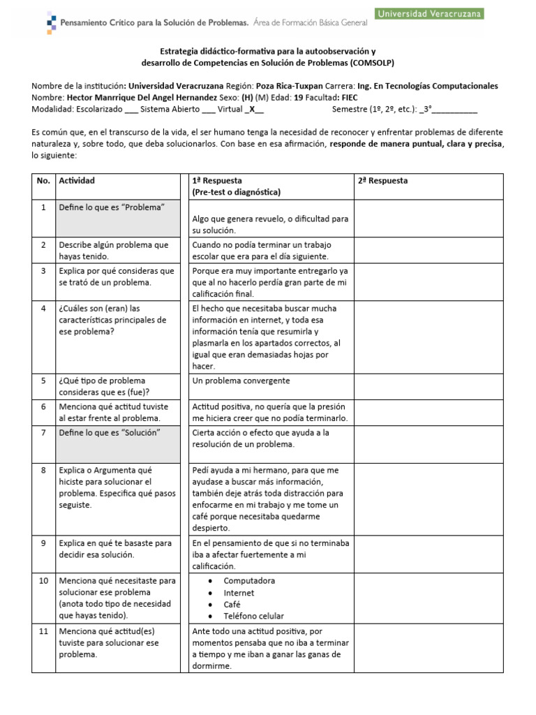 Act01 Plantilla COMSOLPP | PDF | Crecimiento personal y profesional | Relaciones personales ...