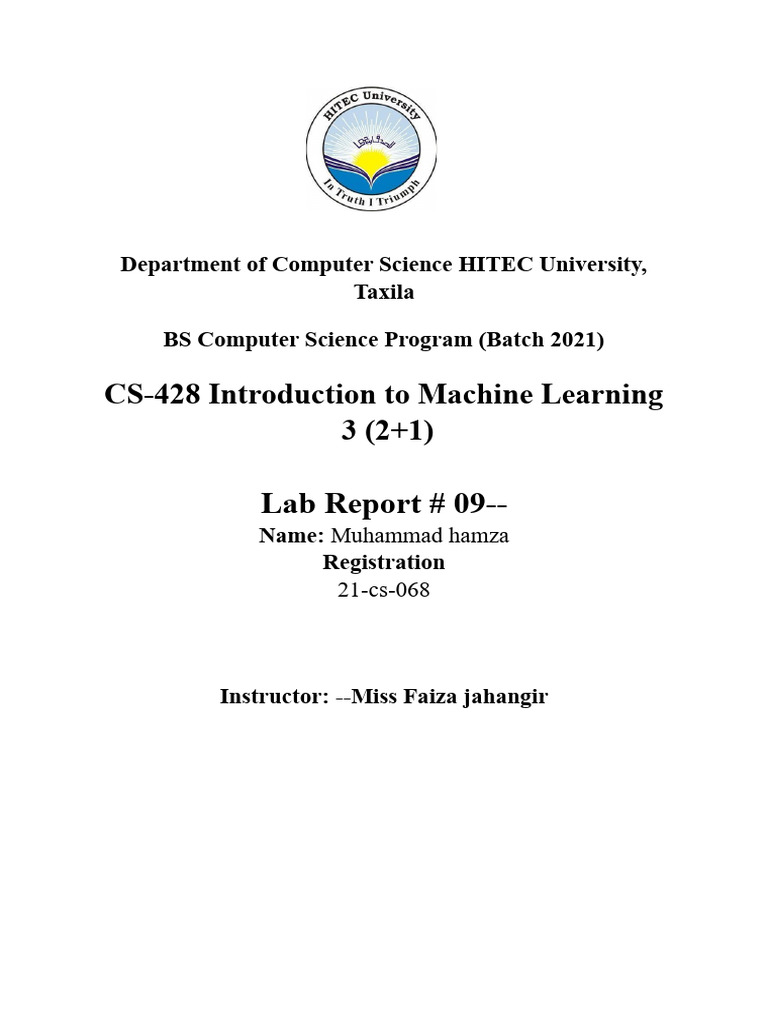 Lab9 Som | PDF | Computing | Computer Science