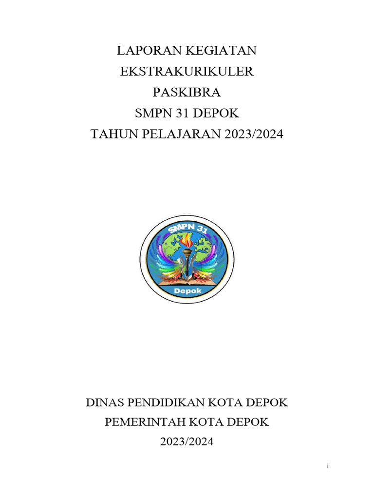 Cover, Daftar Isi Dan Kata Pengantar Laporan Iht Ikm | PDF