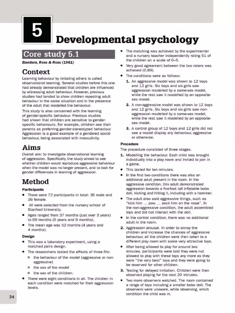 Bandura | PDF | Psychology | Behavioural Sciences