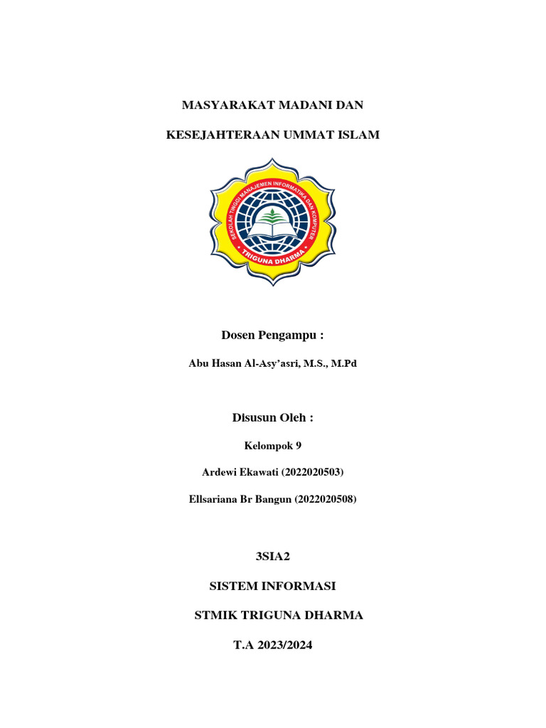 Tug As Agama | PDF | Ilmu Sosial