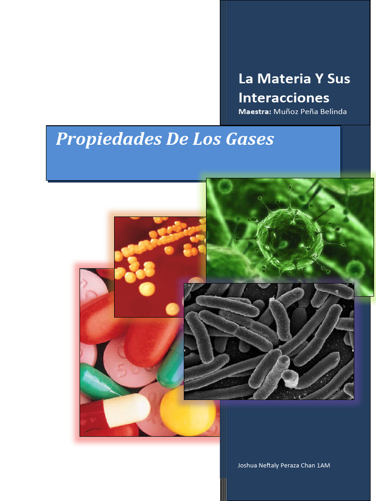 Propiedades de Los Gases | PDF | Gases | Química