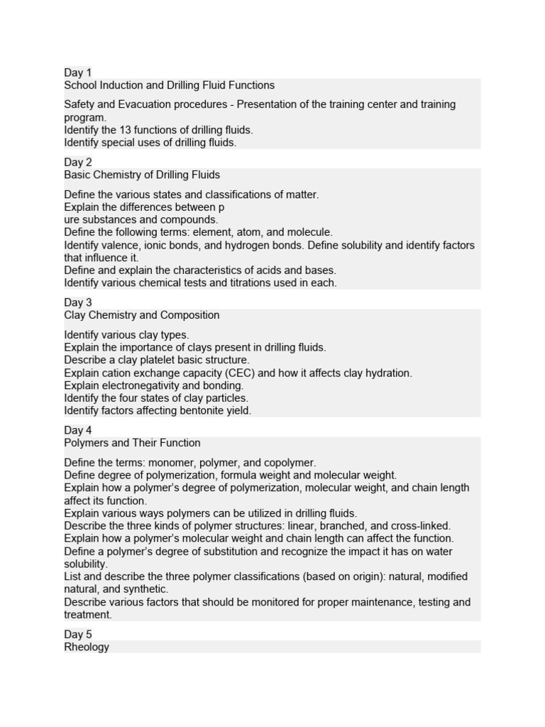 Drilling Mud SLB | Download Free PDF | Polymers | Molecules