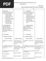 Multigrade Lesson Plan in Science Grade 3 and 4 | PDF | Water | Weather