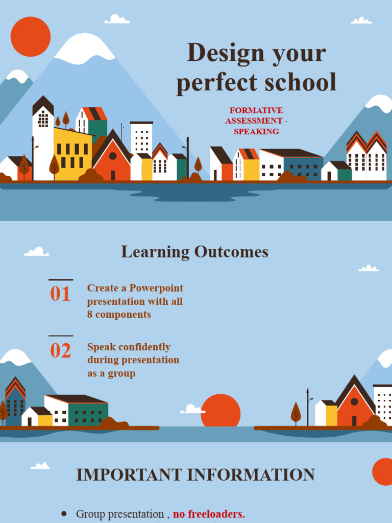 Formative Asssessment - Design Your Perfect School | PDF