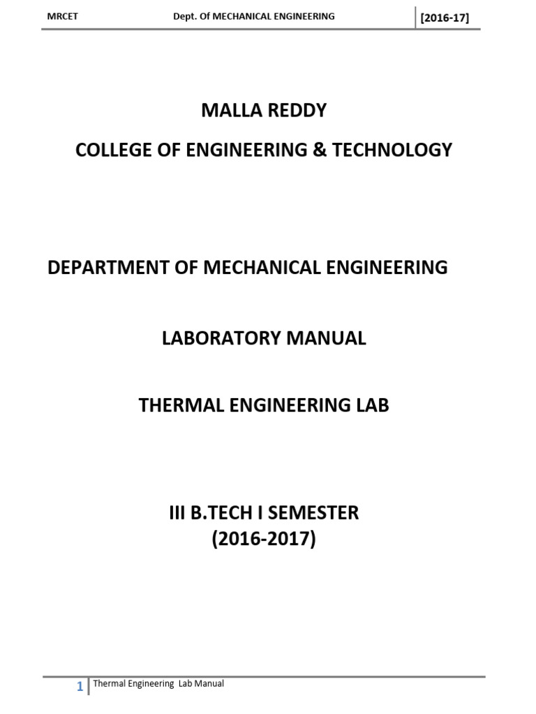 Mech III-I | PDF | Internal Combustion Engine | Engines