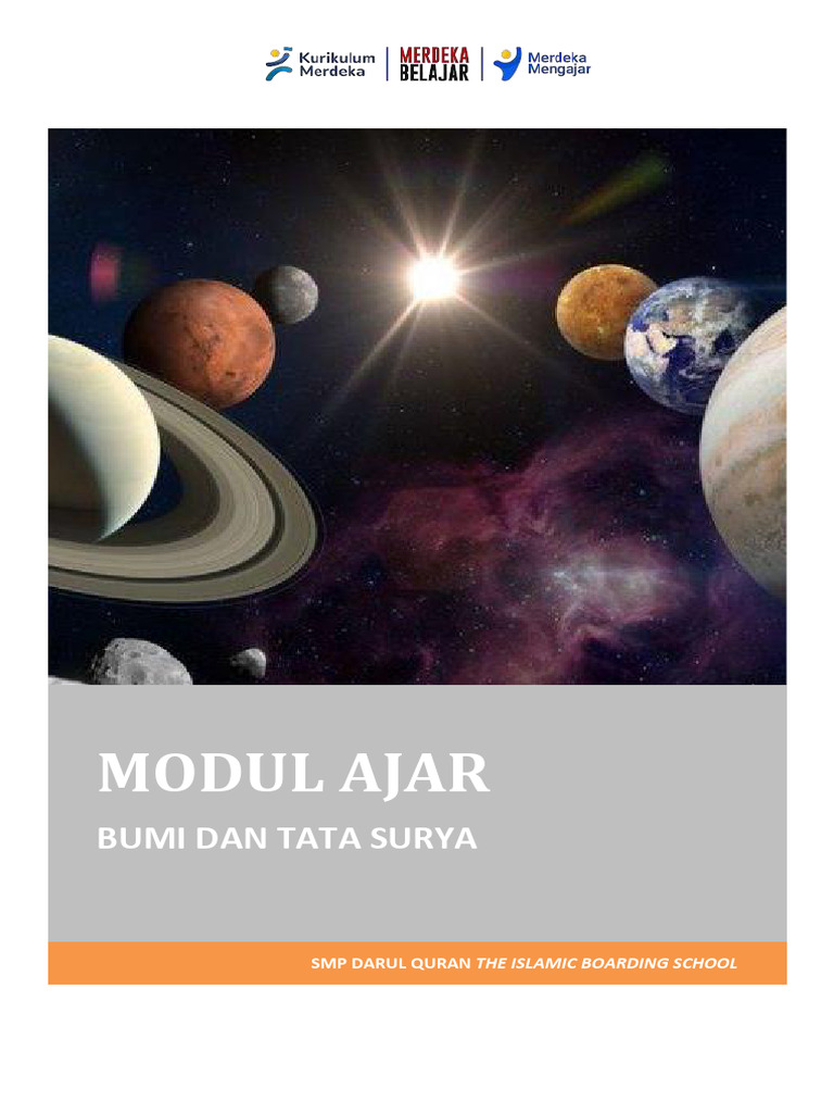 Modul Ajar Ipa Bumi Dan Tata Surya Fase D Pdf
