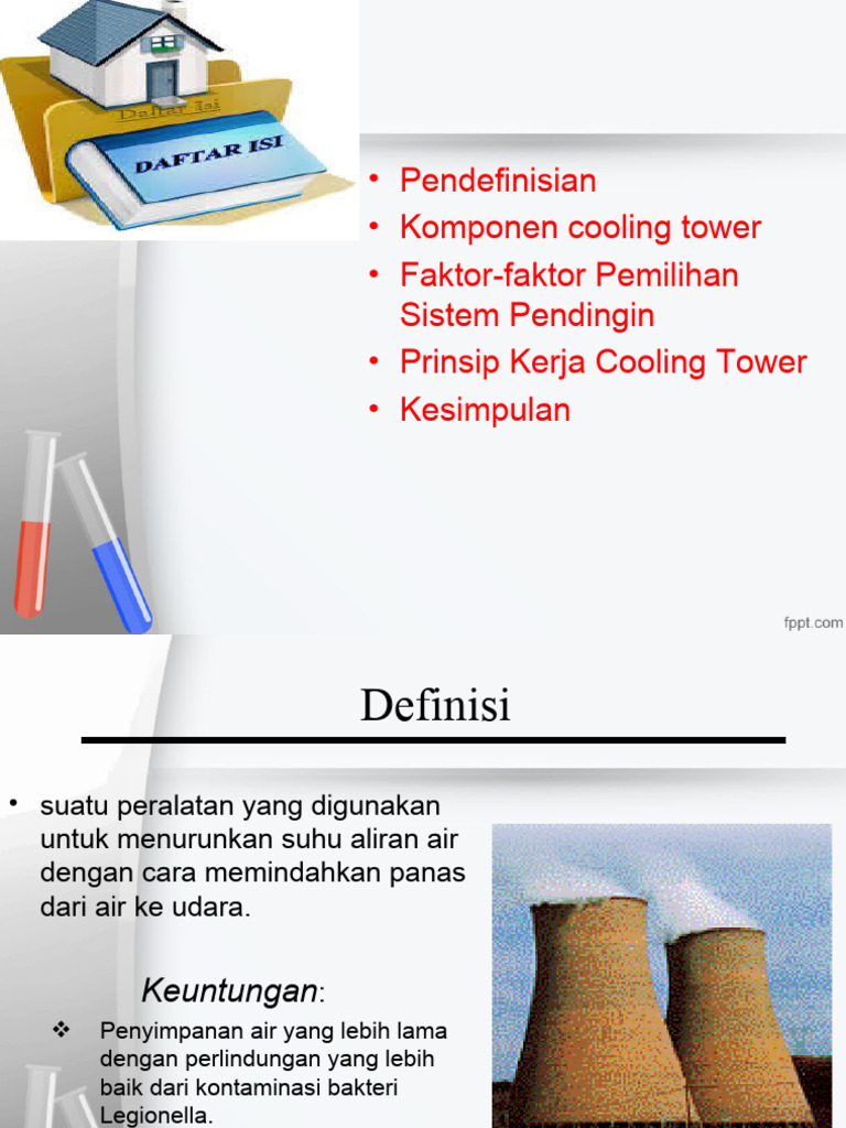 Cooling Tower PPT | PDF