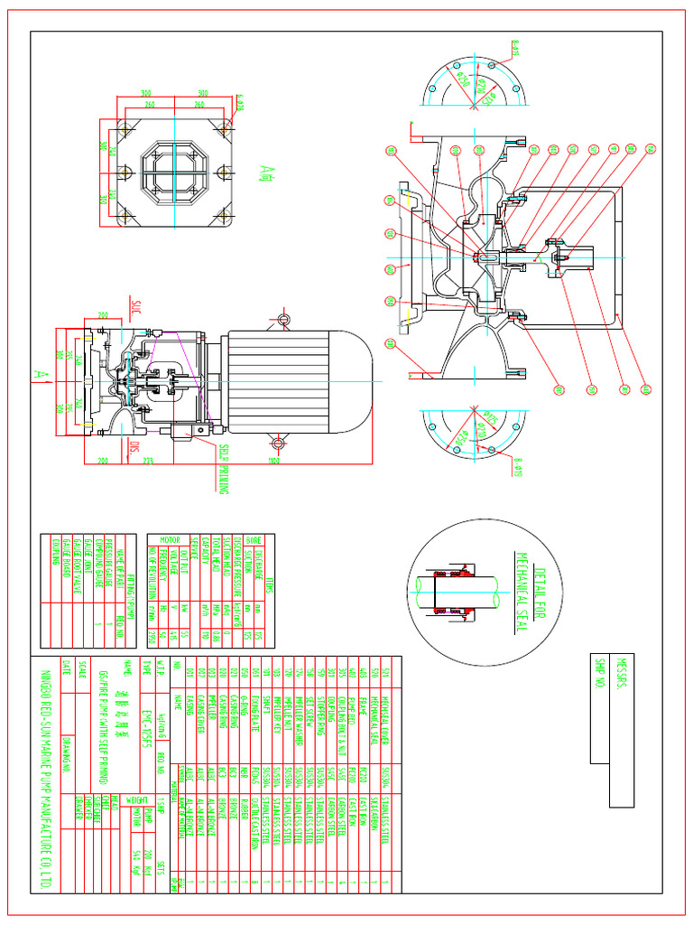 11 GS&FIRE PUMP outline 消防总用泵 | PDF