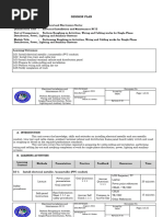 Progression & Achievement Chart For EIM NCII | PDF