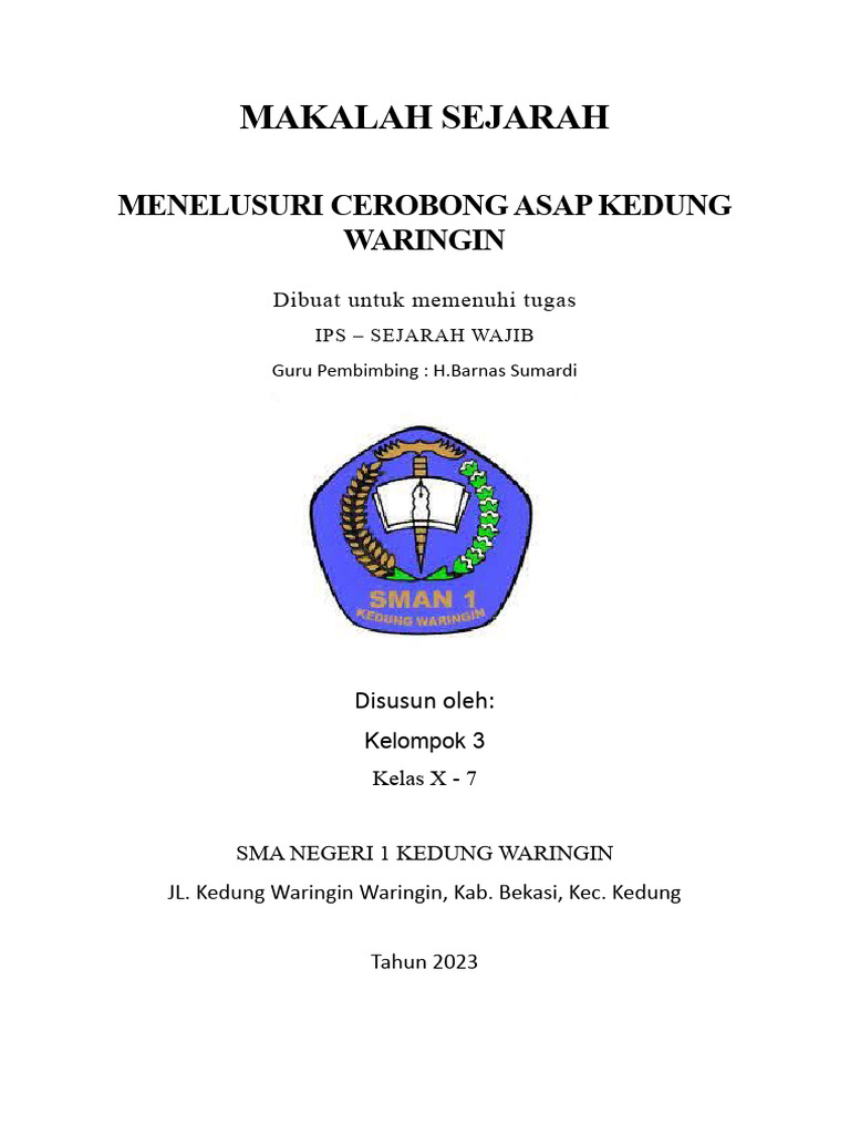 Menelusuri Cerobong Asap 2 | PDF | Ilmu Sosial