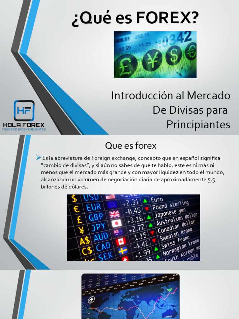 Introducción Al Mercado Forex Para Novatos Pdf Mercado De Divisas