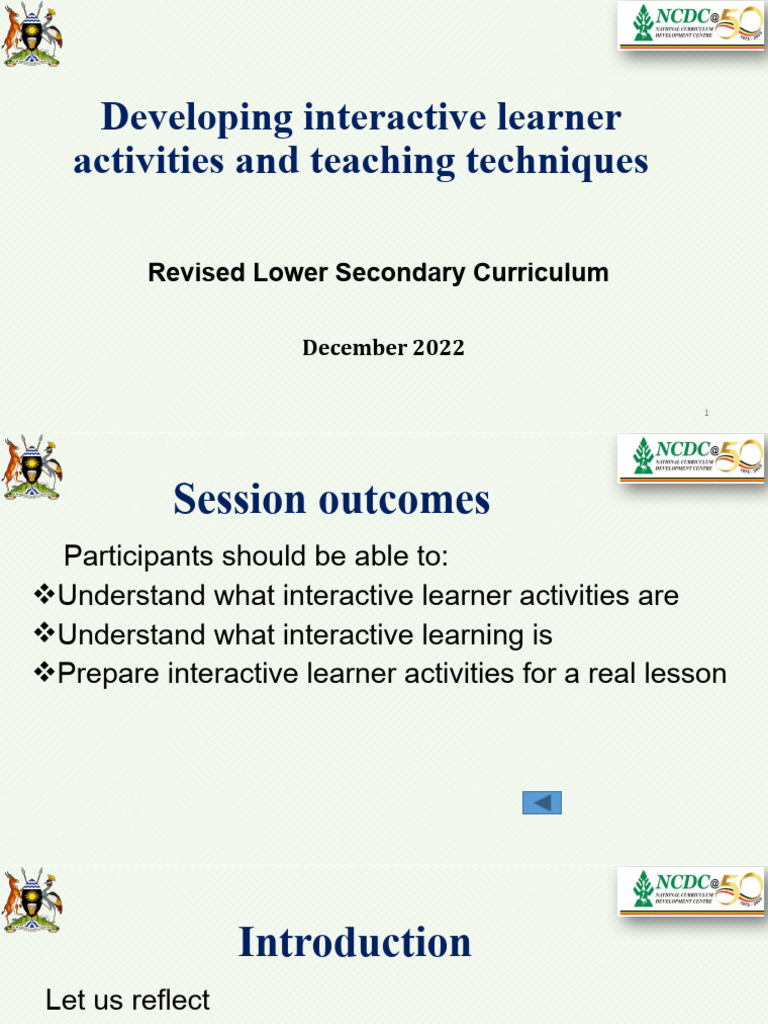 2 - Developing Interactive Teaching-Learning Activities | PDF ...