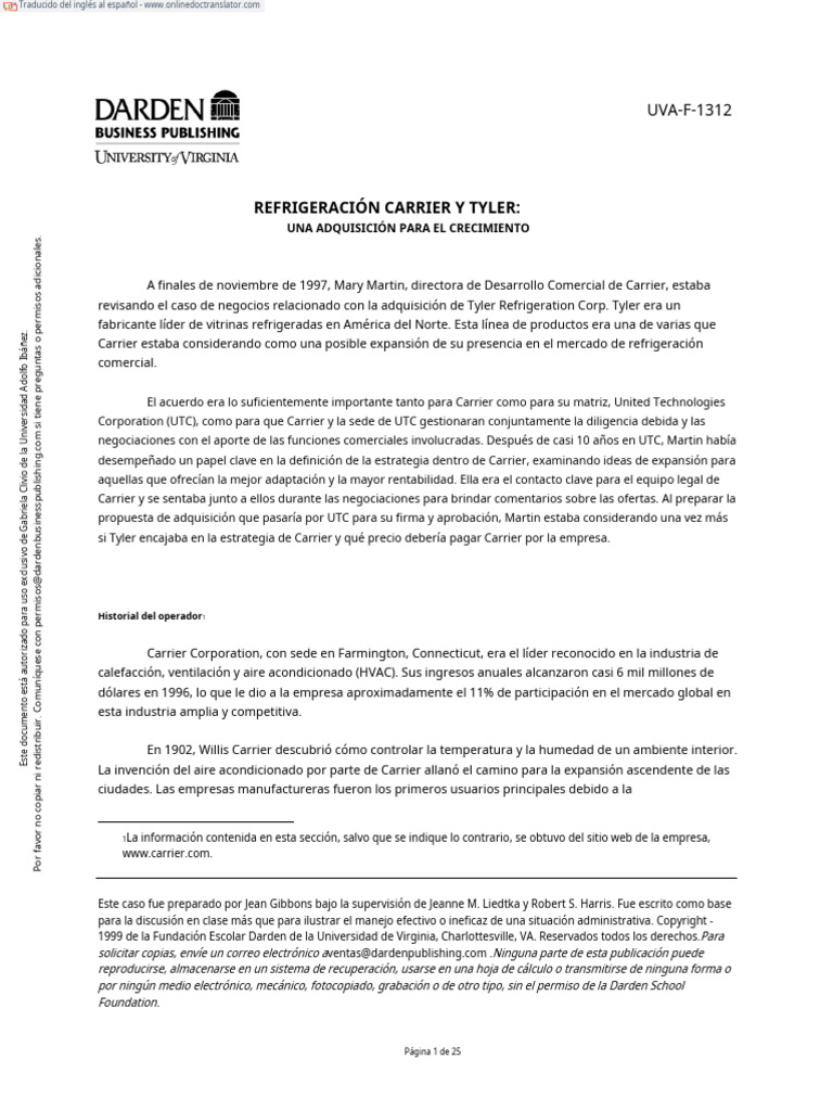 Carrier and Tyler - 1312.en - Es | PDF