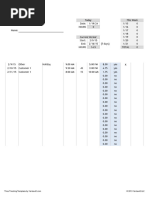 Six Sigma - DILO Template | PDF | Computer Data | Computing