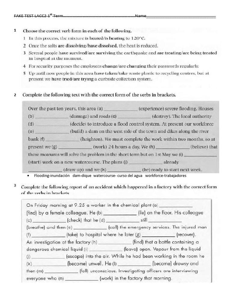 Fake Test Lacc2 1st Term | PDF | Pandemic | Infection