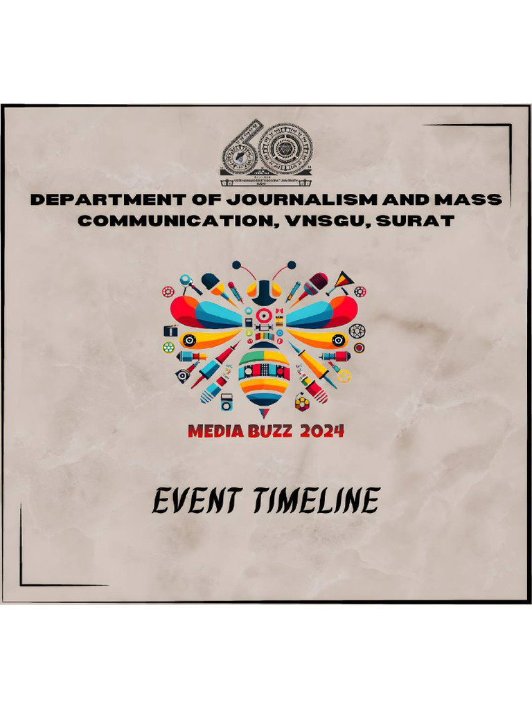 MEDIA BUZZ 2024 Event Timeline | PDF