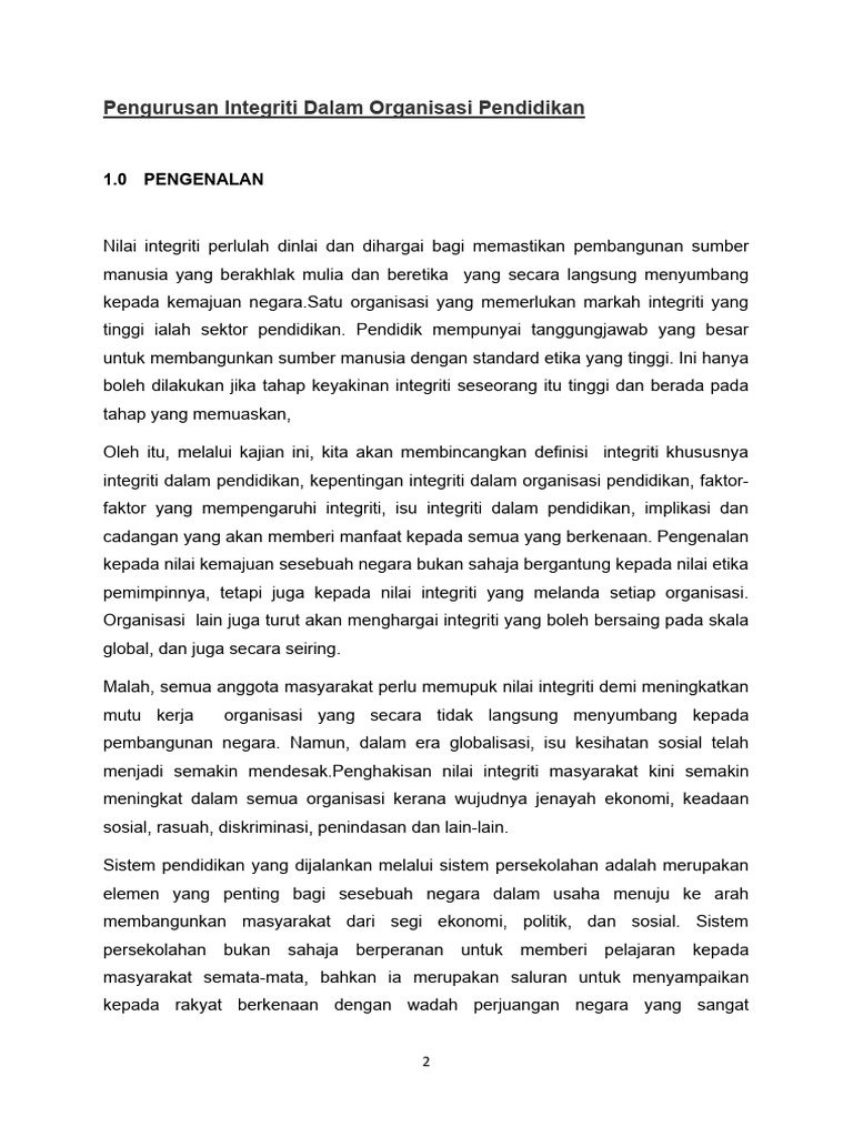 Isu Perpaduan DLM Pendidikan | PDF | Politik