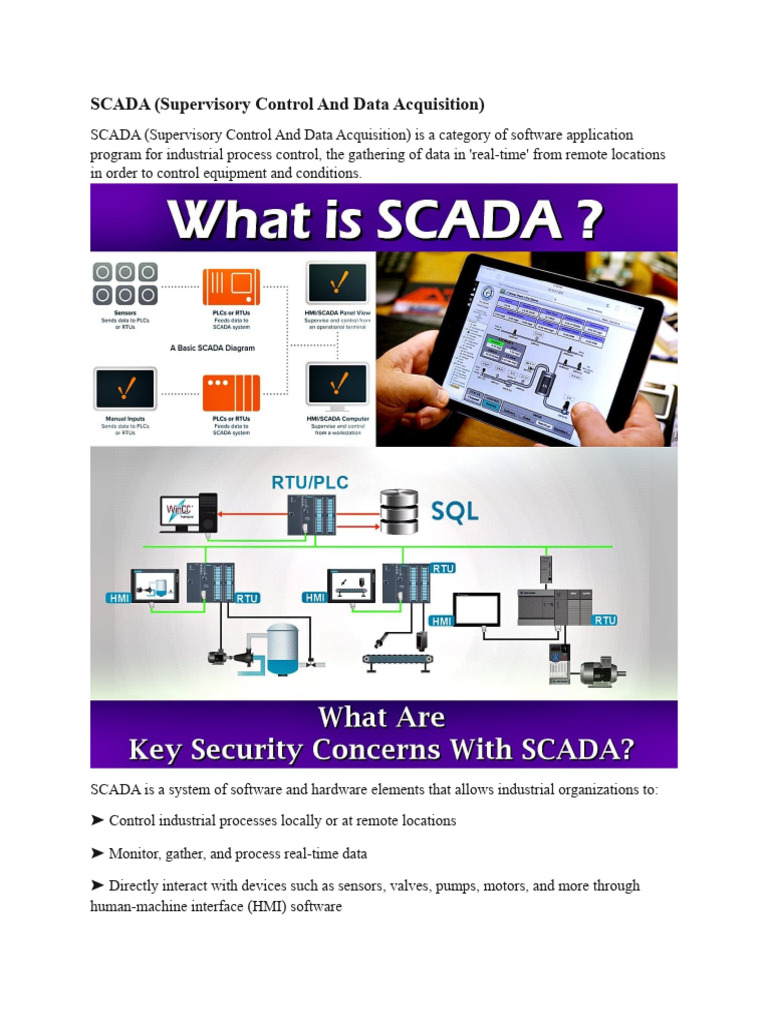 What Is SCADA | PDF