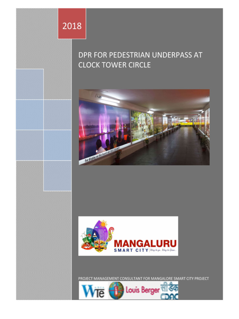 DPR Underpass | PDF | Traffic | Pedestrian