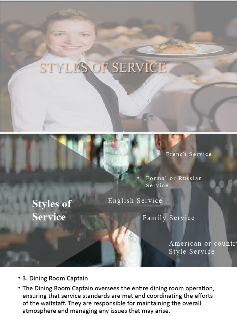 Service Styles Presentation - 2 | PDF
