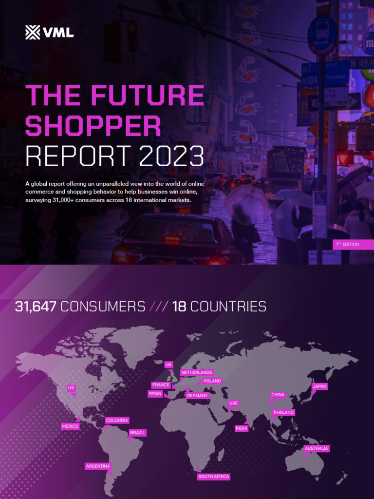 VML Commerce The Future Shopper Report 2023 | PDF | Cost Of Living | Retail
