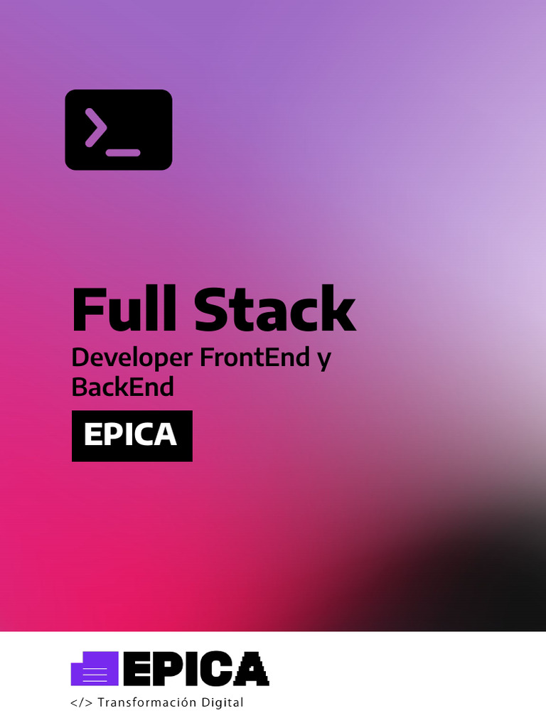 Epica Sapem - Full Stack Developer Frontend y Backend 5 | PDF