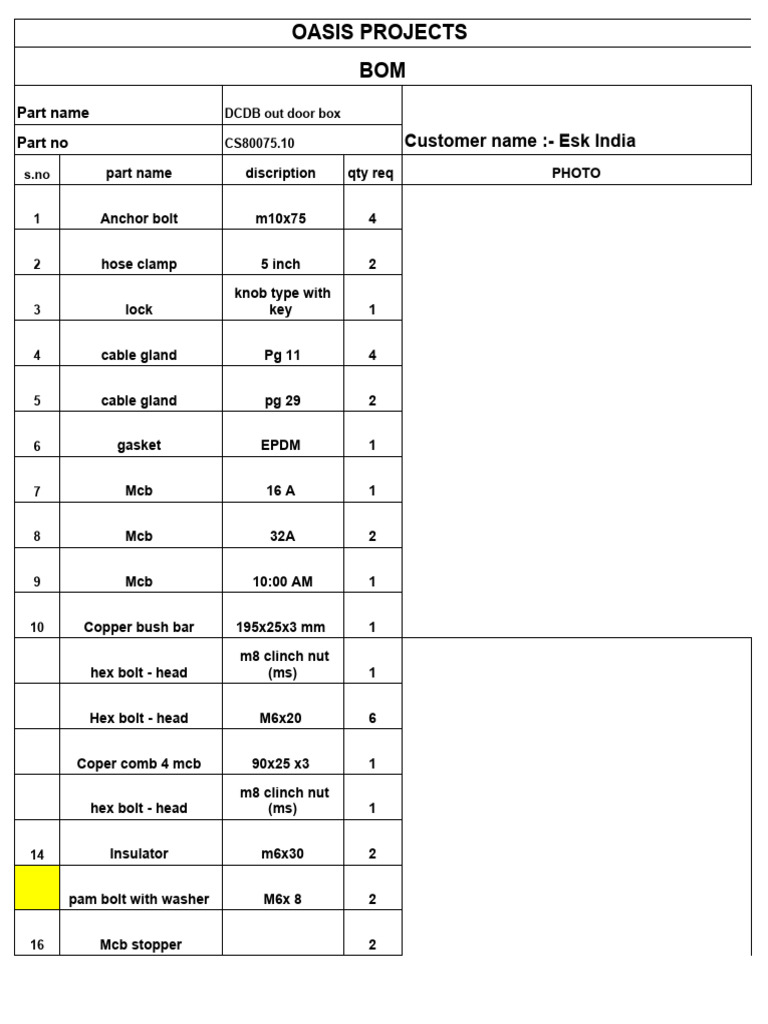 boom check sheet | PDF | Industrial Processes | Joining