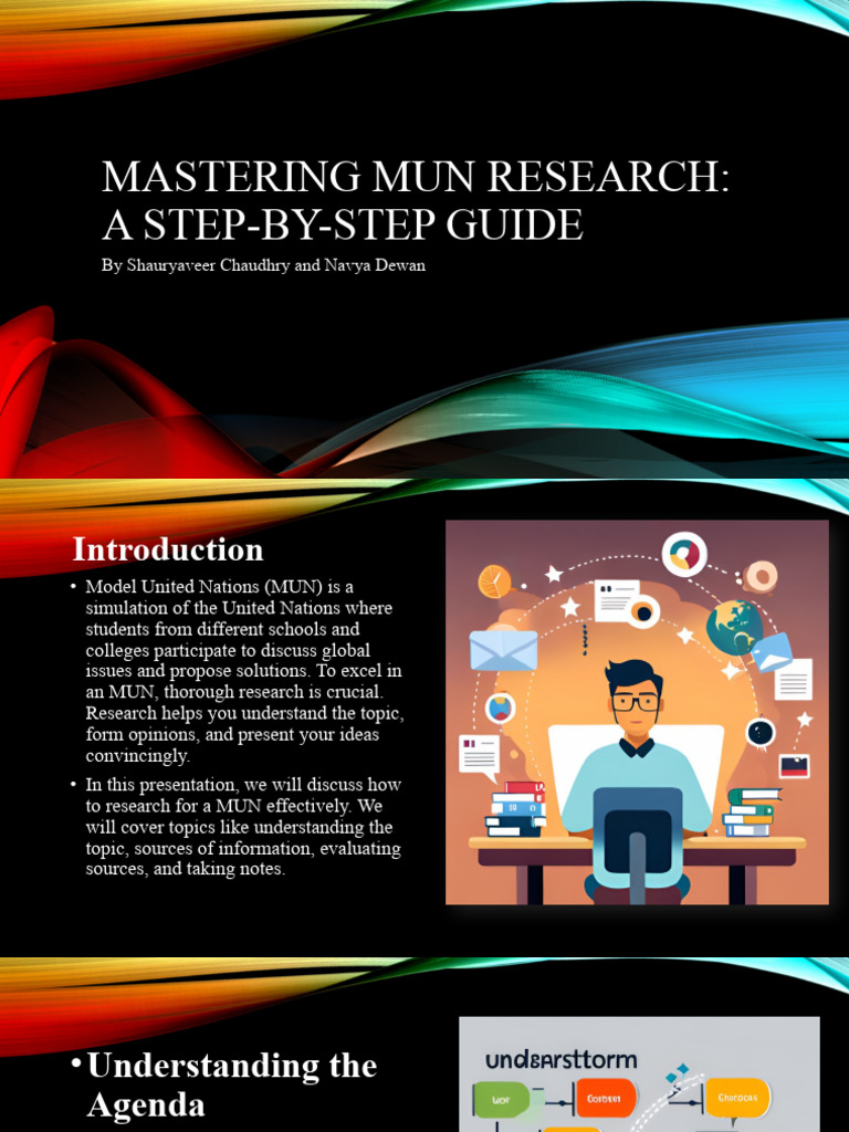MUN Research: A Step-by-Step Guide | PDF