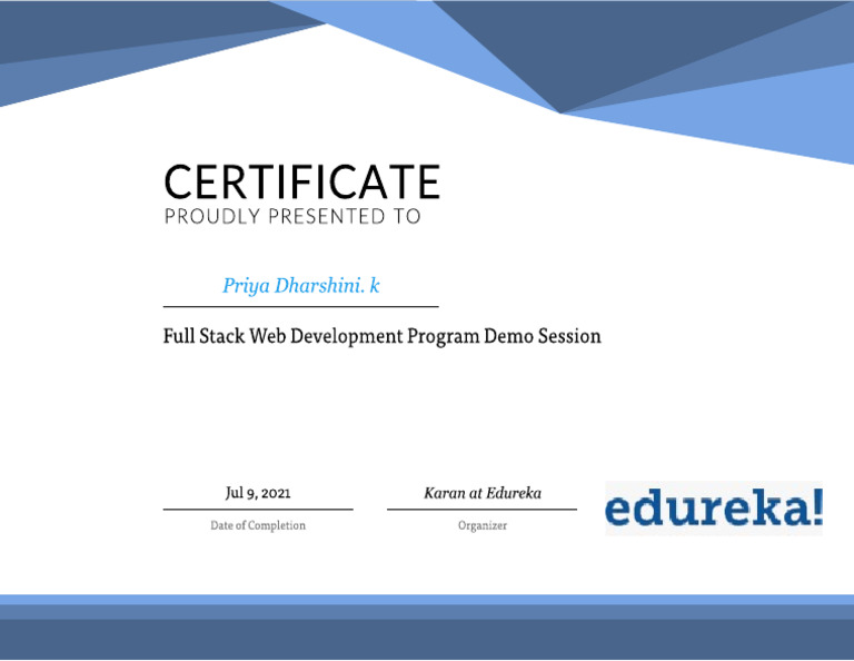 Certificate | PDF