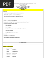 L3 Leyenda Del Espantapajaros LESSON PLAN | PDF | Reading Comprehension ...
