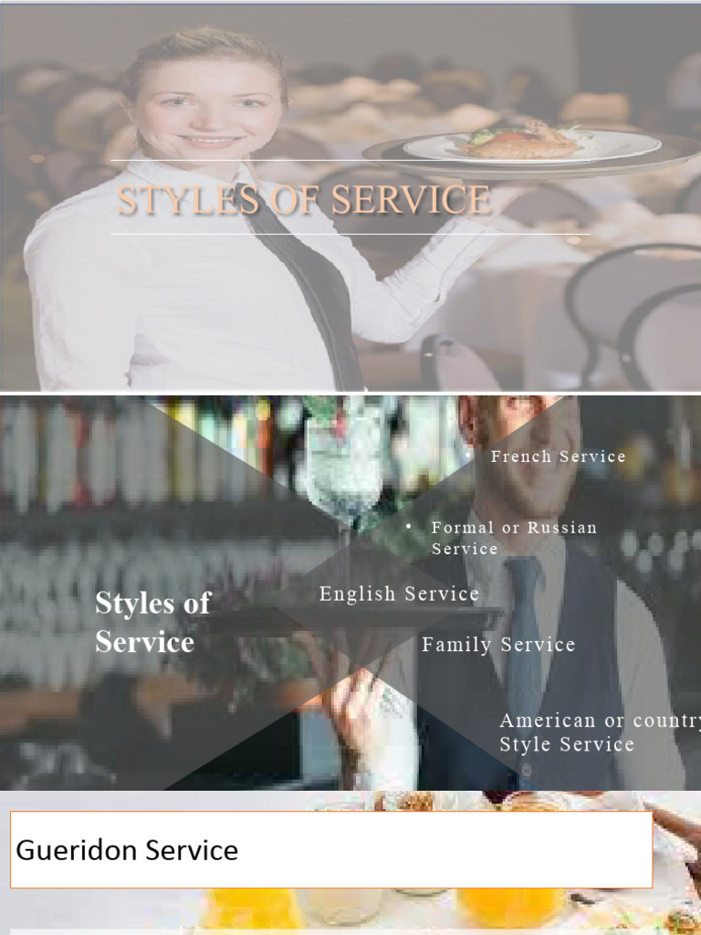 Service Styles Presentation 5 | PDF | Buffet | Cuisine