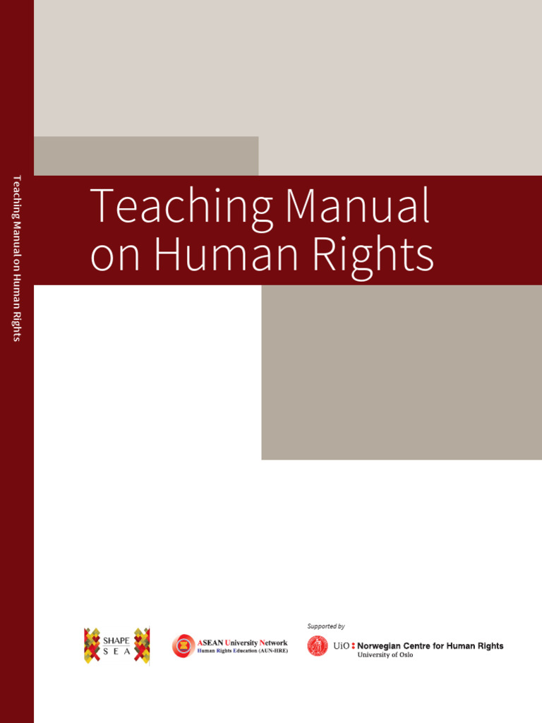 Teaching Manual Human Rights FN Web | Download Free PDF | Human Rights ...