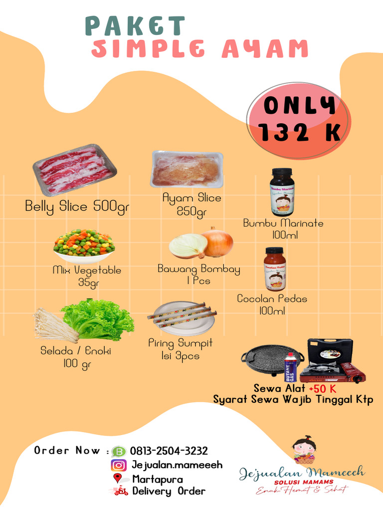 Paket Jejualan Mameh | PDF