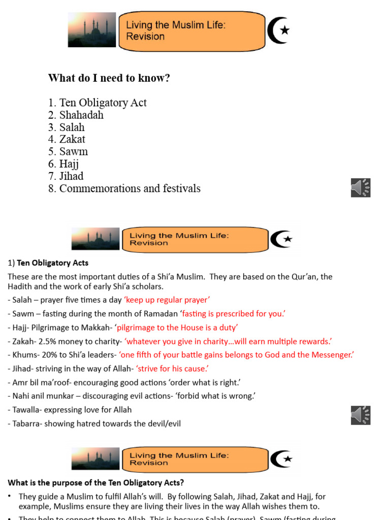 Living The Muslim Life - Religious and Philosophy | PDF | Hajj | Tawhid