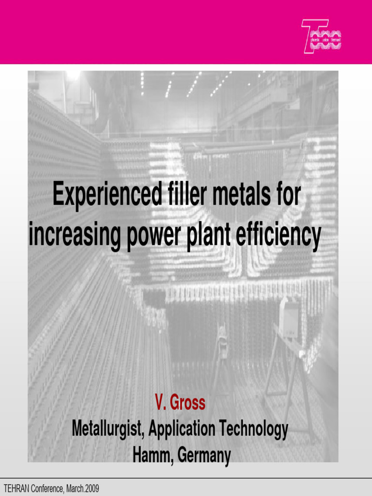 Filler Metal P92 | PDF | Construction | Welding